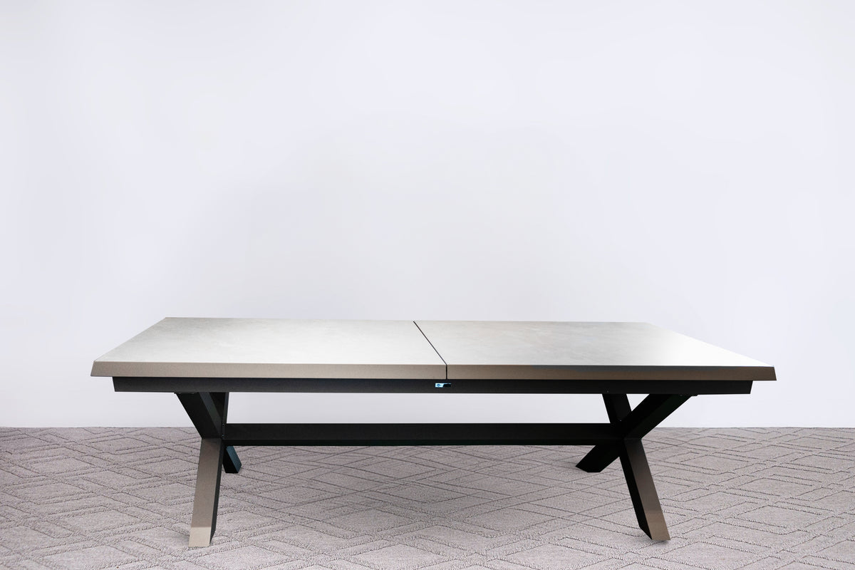 Hide 142" Pop-Up Table — Luxe Furniture Company